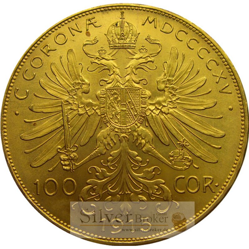 100 Kronen Gold Österreich, 3.890,00